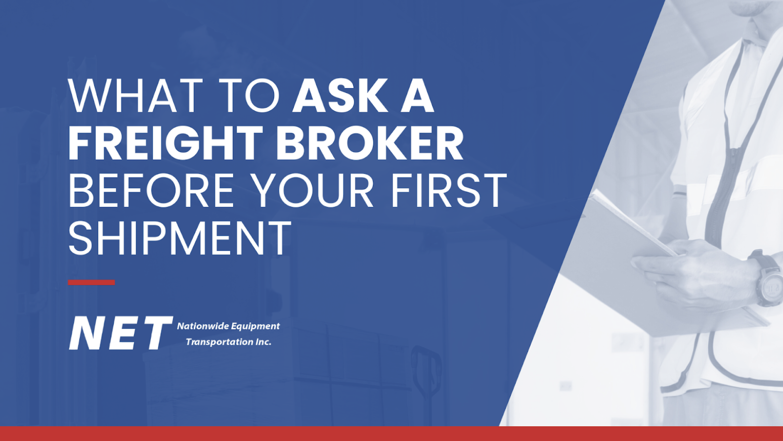 What to Ask a Freight Broker Before Your First Shipment - Nationwide ...